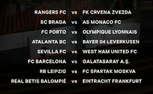 Il Tabellone Completo Degli Ottavi Di Finale Come Da Sorteggio Di